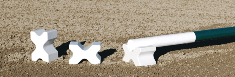 Cavaletti Riser Blocks by Burlingham Sports, Sets of 12 and 8